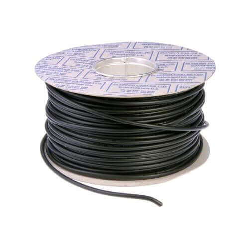 Budget -6mm DC Solar Cable - Black - 500m Reel | The Renewable Energy Hub